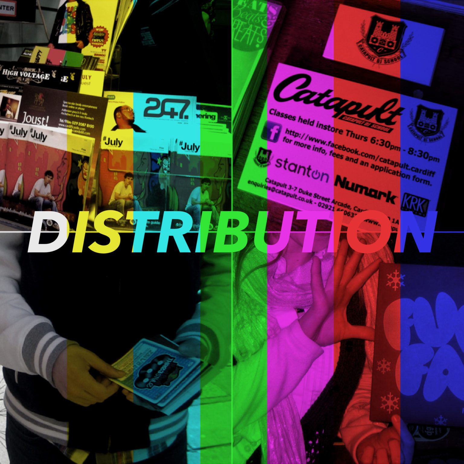 Flyer and poster distribution - Enthusiasm Events