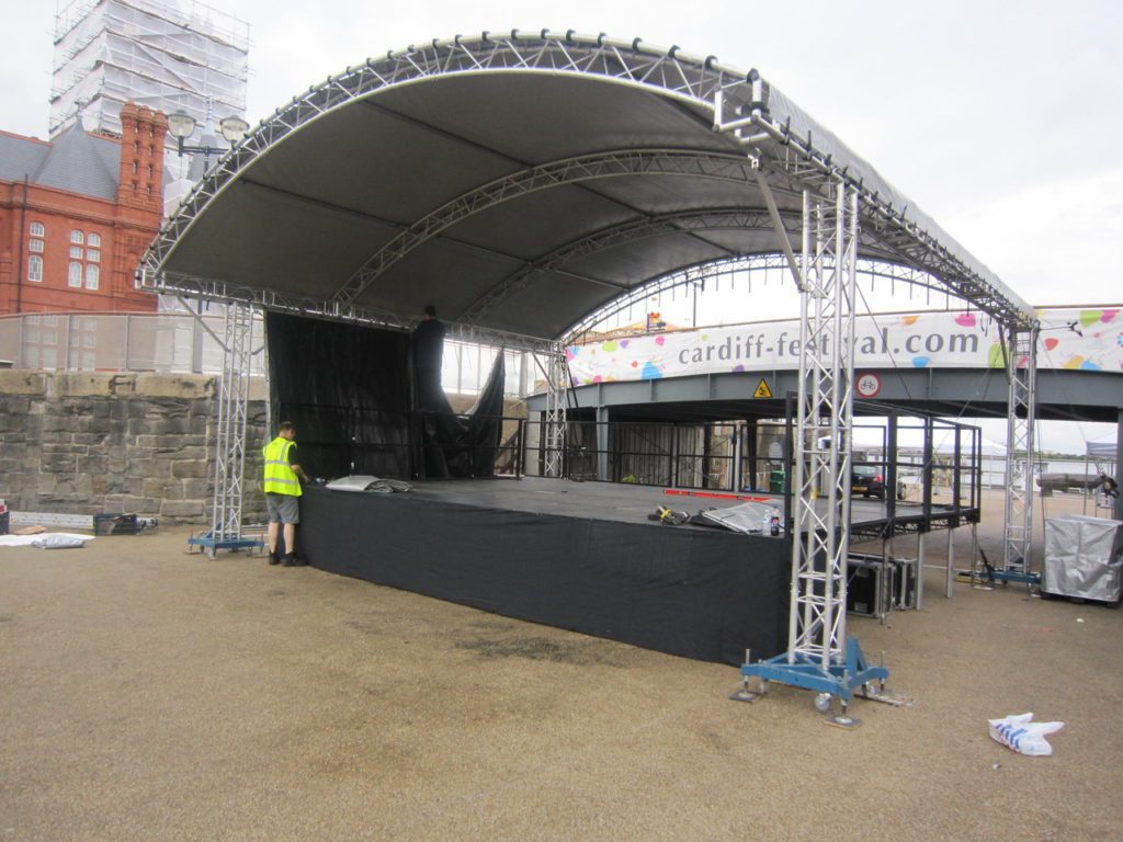 Outdoor Stage Hire - Enthusiasm Events