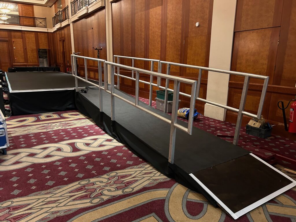 Stage Ramp Hire in Cardiff - Enthusiasm Events